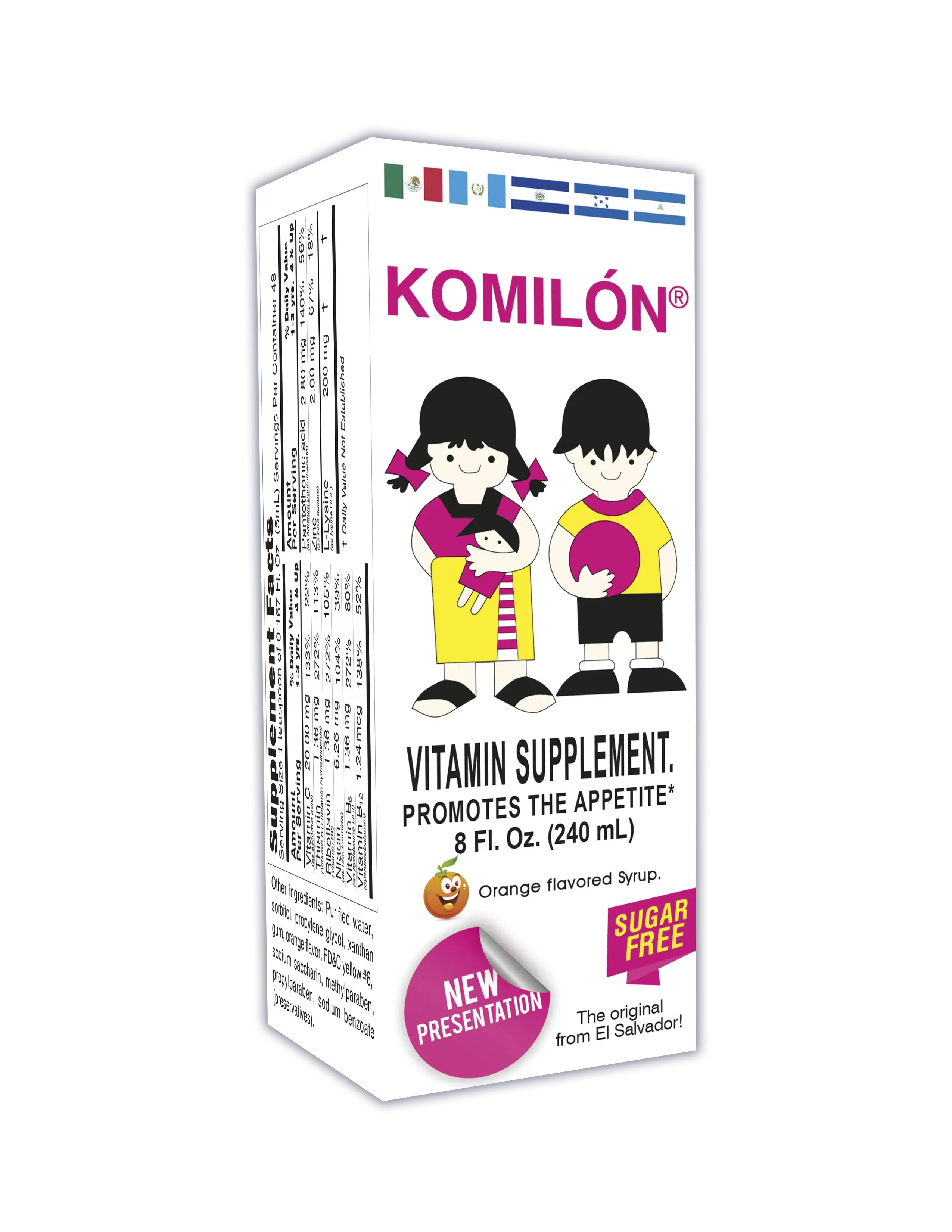 Suplemento De Apetito De Komilon Kid 240 Ml De Jarabe – Vas al Super
