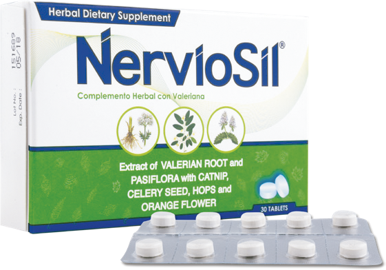 Nerviosil 30 Tabletas – Vas al Super