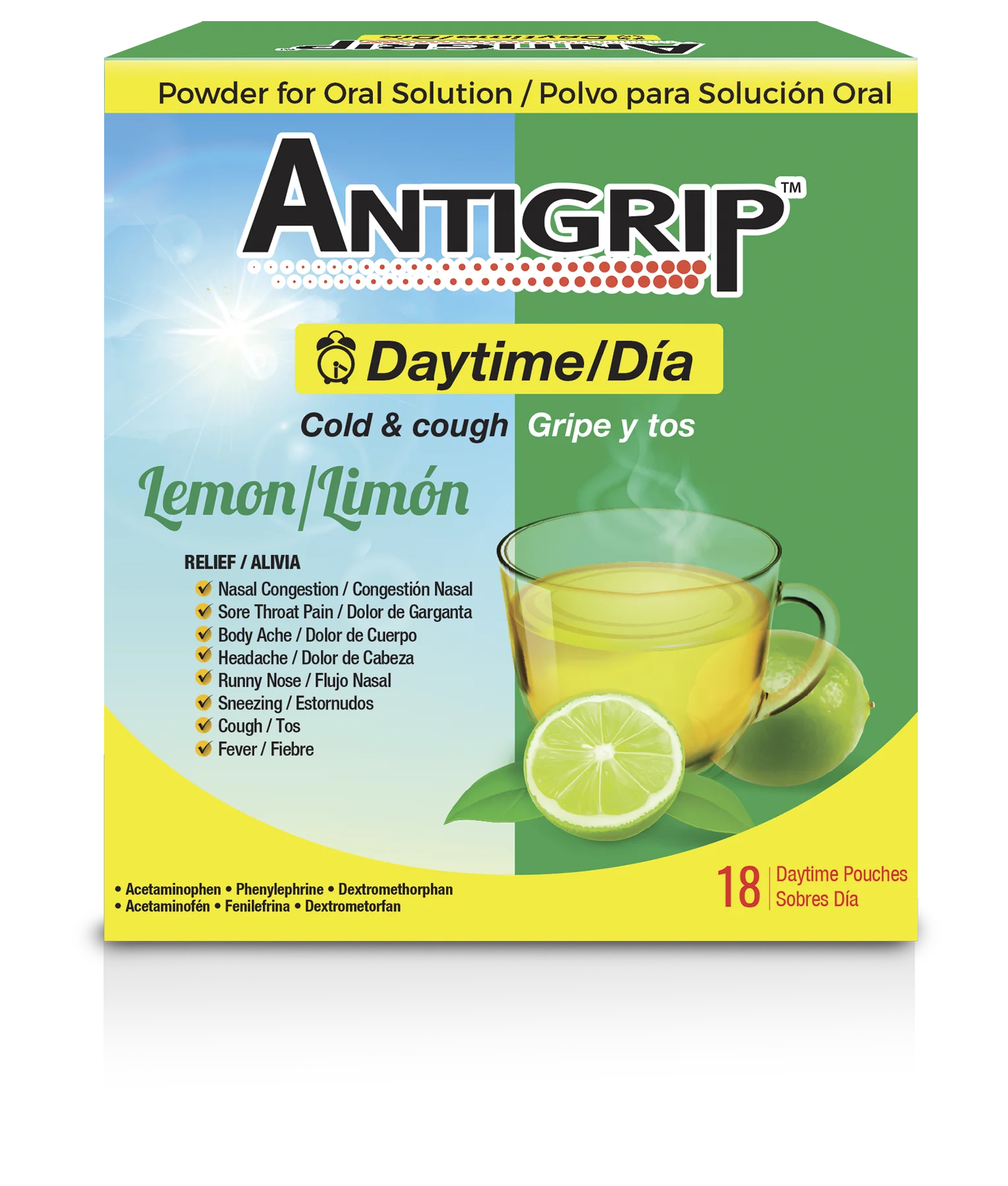 Antigrip® Tea Day Fle and Tos 18 sobres – Vas al Super